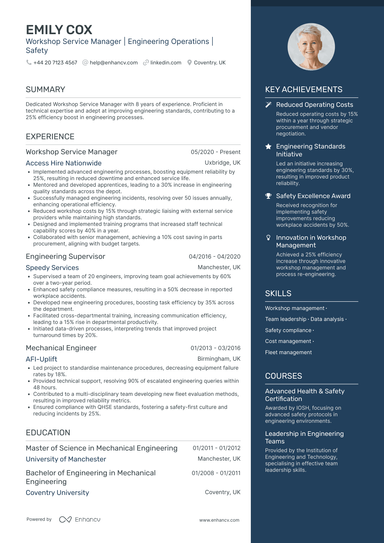 Store Manager CV Examples & Guide for 2026