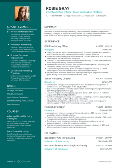 Digital Marketing CV Examples & Guide for 2026