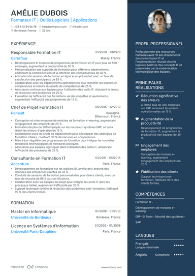 CV Informatique : +10 Exemples pour Tous les Rôles et Domaines