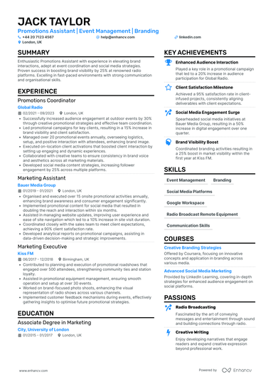 Marketing Assistant CV Examples & Guide for 2026