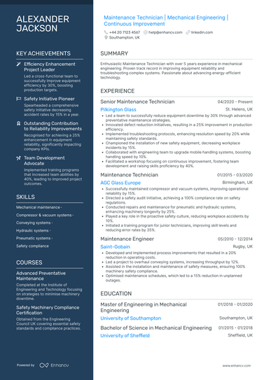 Factory Worker CV Examples & Guide for 2026