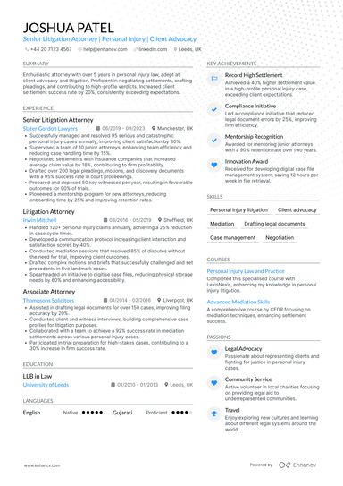 Solicitor CV Examples & Guide for 2026