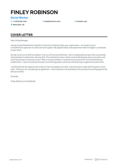 Care Worker Cover Letter Examples & Guide for 2026