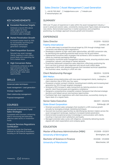 Director CV Examples & Guide for 2026