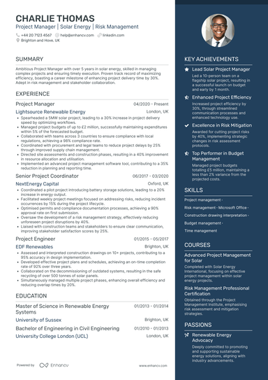 Contracts Manager CV Examples & Guide for 2026