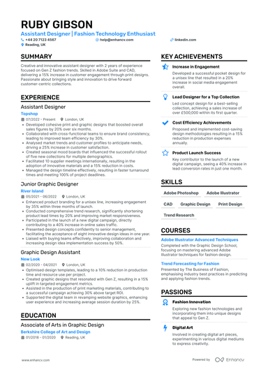 Graphic Design CV Examples & Guide for 2026