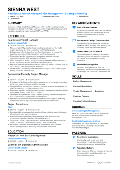 Facilities Manager CV Examples & Guide for 2026