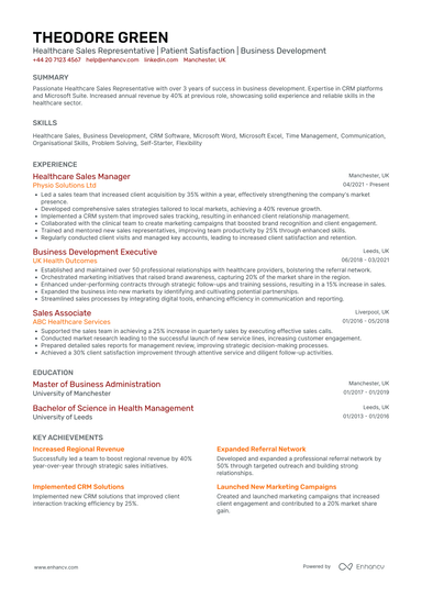 Healthcare CV Examples & Guide for 2026