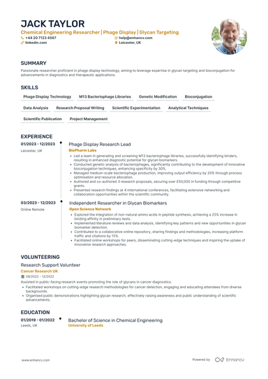 Engineering Student CV Examples & Guide for 2026