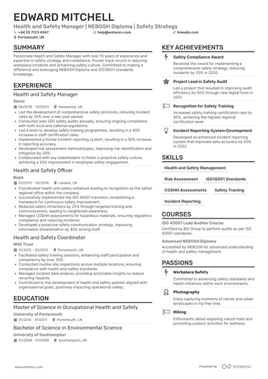 Risk Manager CV Examples & Guide for 2026