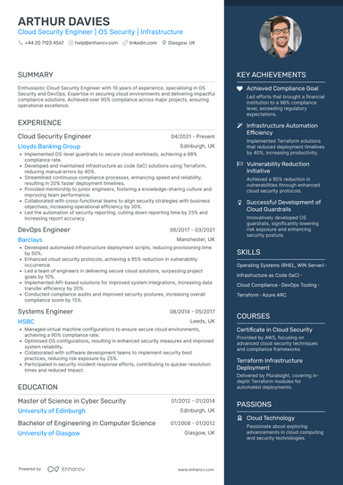 Software Engineer CV Examples & Guide for 2025