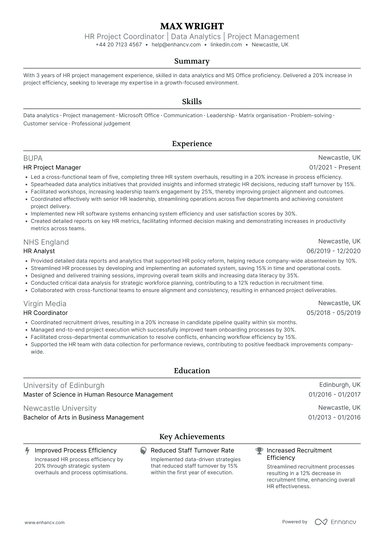 Project Coordinator CV Examples & Guide for 2026