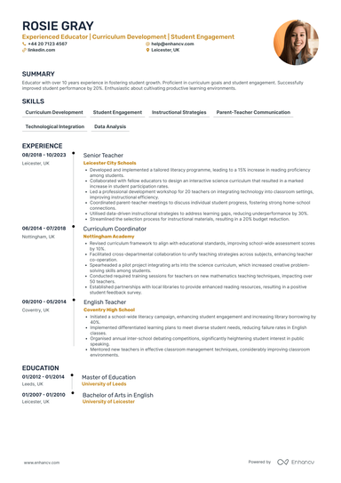 Dance CV Examples & Guide for 2026