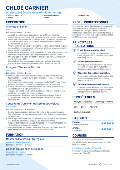 CV Type Finance : Modèles Gratuits, Conseils pour Le Réussir