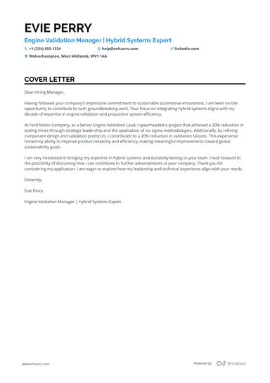 Process Engineer Cover Letter Examples & Guide for 2025