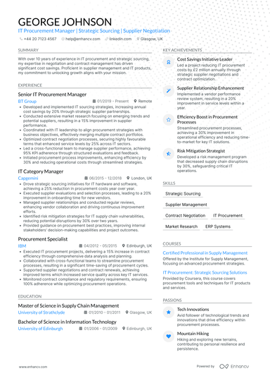 IT Manager CV Examples & Guide for 2026