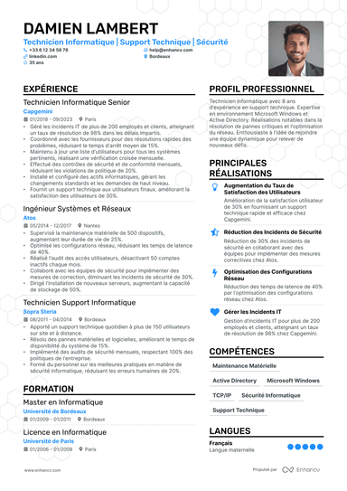 CV Informatique : +10 Exemples pour Tous les Rôles et Domaines
