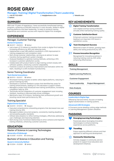 Manager CV Examples & Guide for 2026