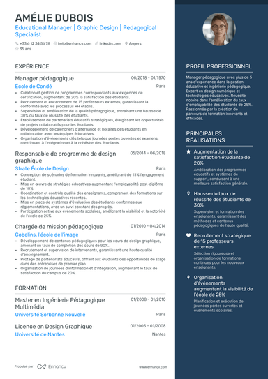 CV Enseignant : Structure, Conseils & Exemples pour Exceller