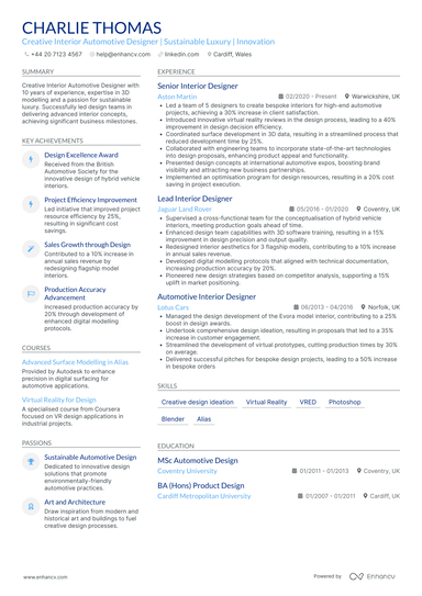 Creative Director CV Examples & Guide for 2026