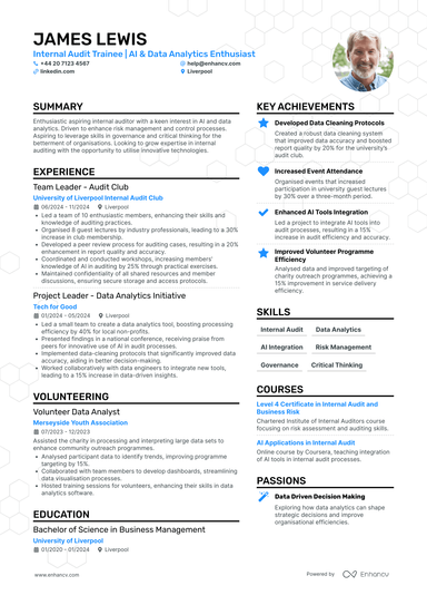 Auditor CV Examples & Guide for 2026