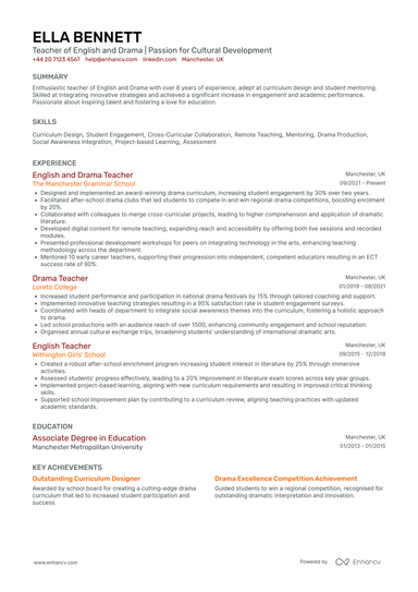 Teacher Assistant CV Examples & Guide for 2026
