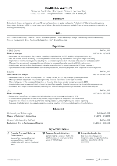 Investment Banking CV Examples & Guide for 2026