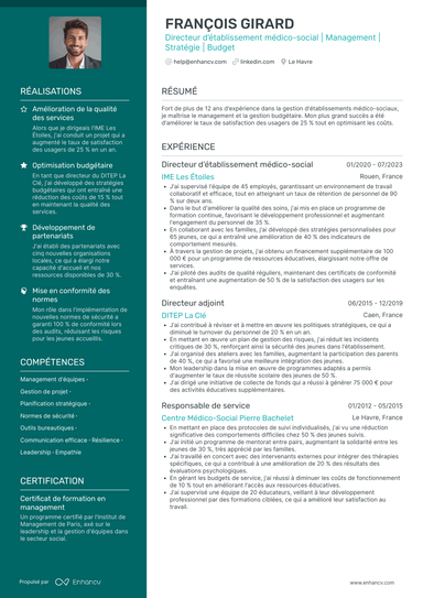 CV Directeur Général : 15 Modèles pour Réussir le Vôtre