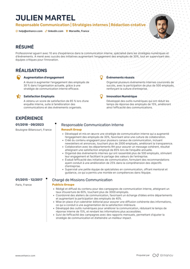 CV communication : exemples et conseils pratiques (2026)