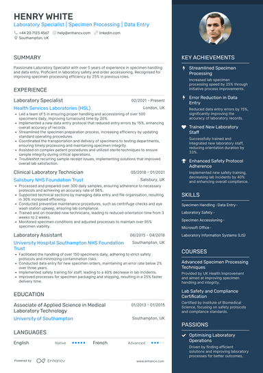Lab Assistant CV Examples & Guide for 2026