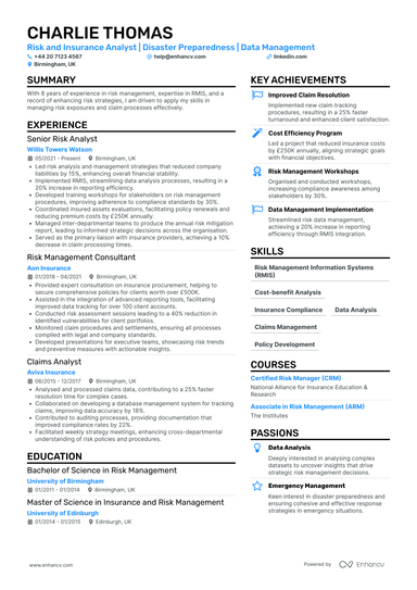 Senior Data Analyst CV Examples & Guide for 2026