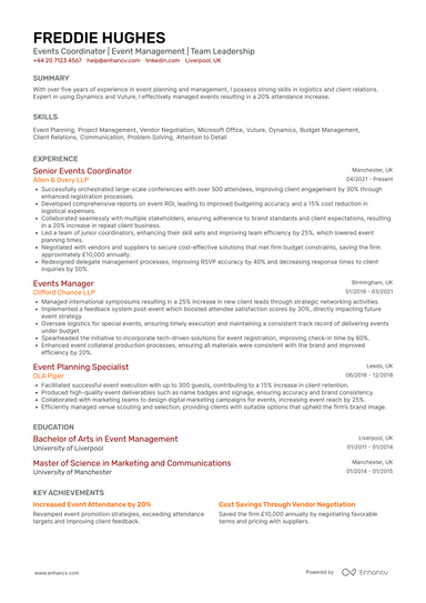 Logistics Coordinator CV Examples & Guide for 2026