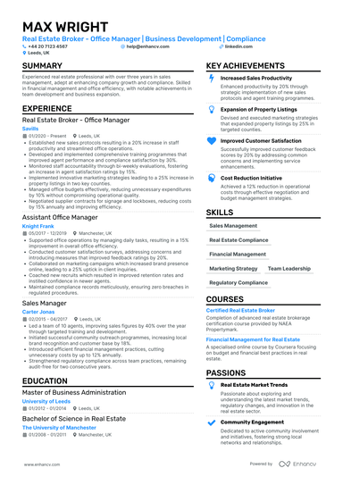 Office Manager CV Examples & Guide for 2026