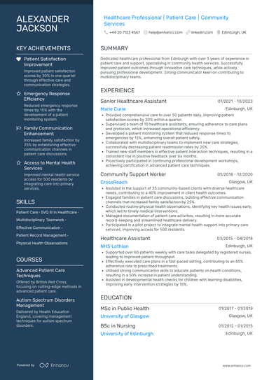 Support Worker CV Examples & Guide for 2026