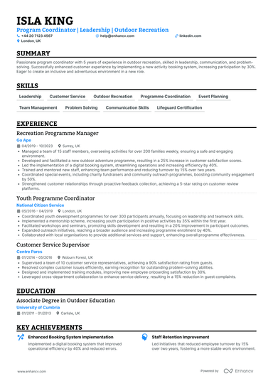 Lifeguard CV Examples & Guide for 2026
