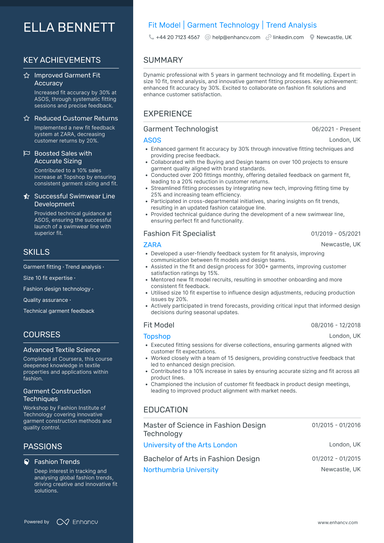 Model CV Examples & Guide for 2026