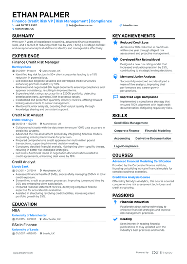 Finance Manager CV Examples & Guide for 2026