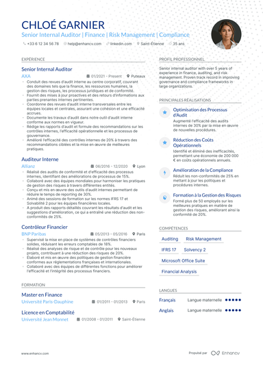 CV Type Finance : Modèles Gratuits, Conseils pour Le Réussir