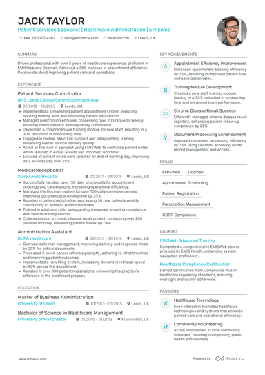 Receptionist CV Examples & Guide for 2026