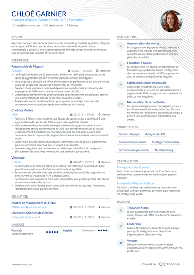 CV Vendeuse : Exemples et Modèles Gratuits (2026)