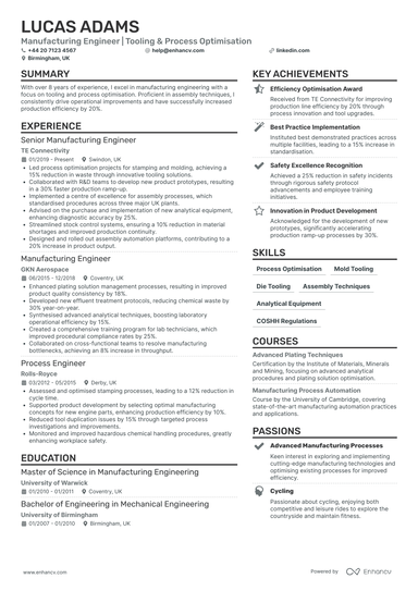 Industrial Design CV Examples & Guide for 2026