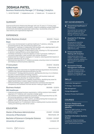 Business Manager CV Examples & Guide for 2026