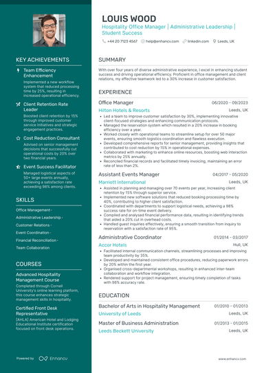 Office Administrator CV Examples & Guide for 2026