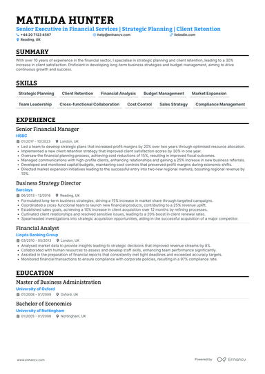 Managing Director CV Examples & Guide for 2026