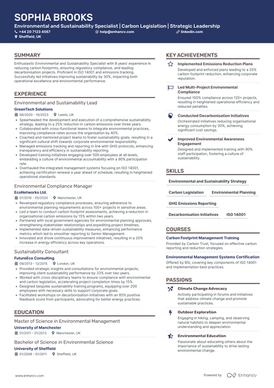 Chief of Staff CV Examples & Guide for 2026