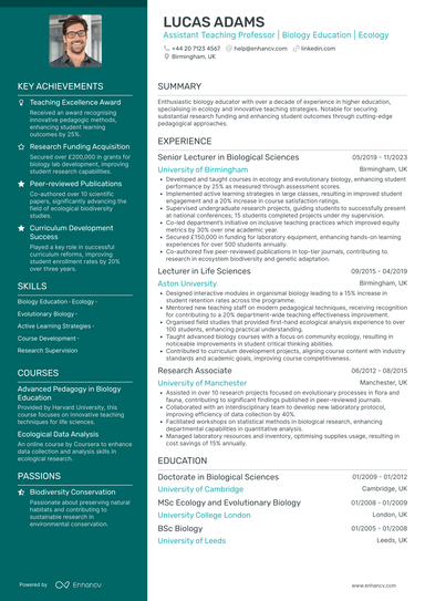 Teacher Assistant CV Examples & Guide for 2026
