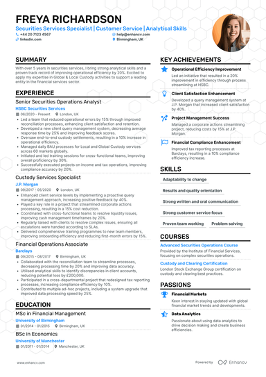 Banking CV Examples & Guide for 2026