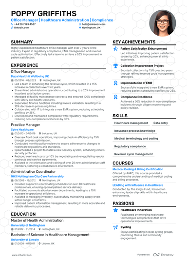 Office Manager CV Examples & Guide for 2026