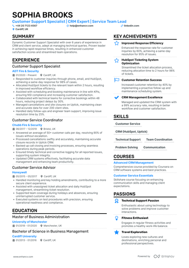 Customer Service CV Examples & Guide for 2026