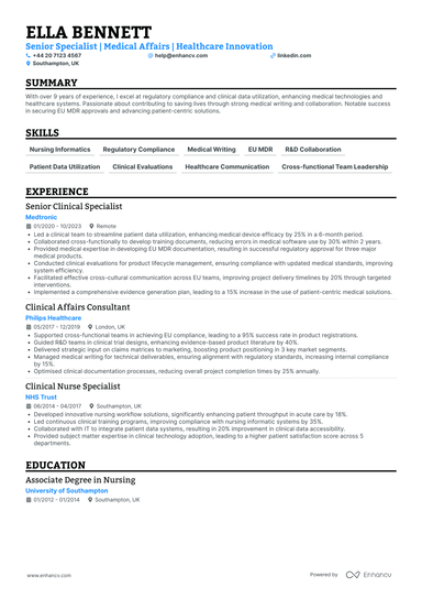 Medical CV Examples & Guide for 2026
